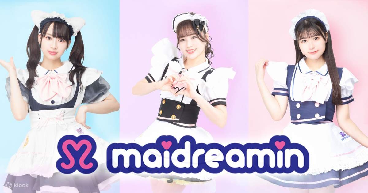 Maid cafe experience Maidreamin (3 Nagoya stores) - Klook